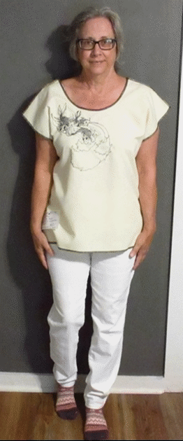 Inside-Out Fish Top – Handes of a Woman