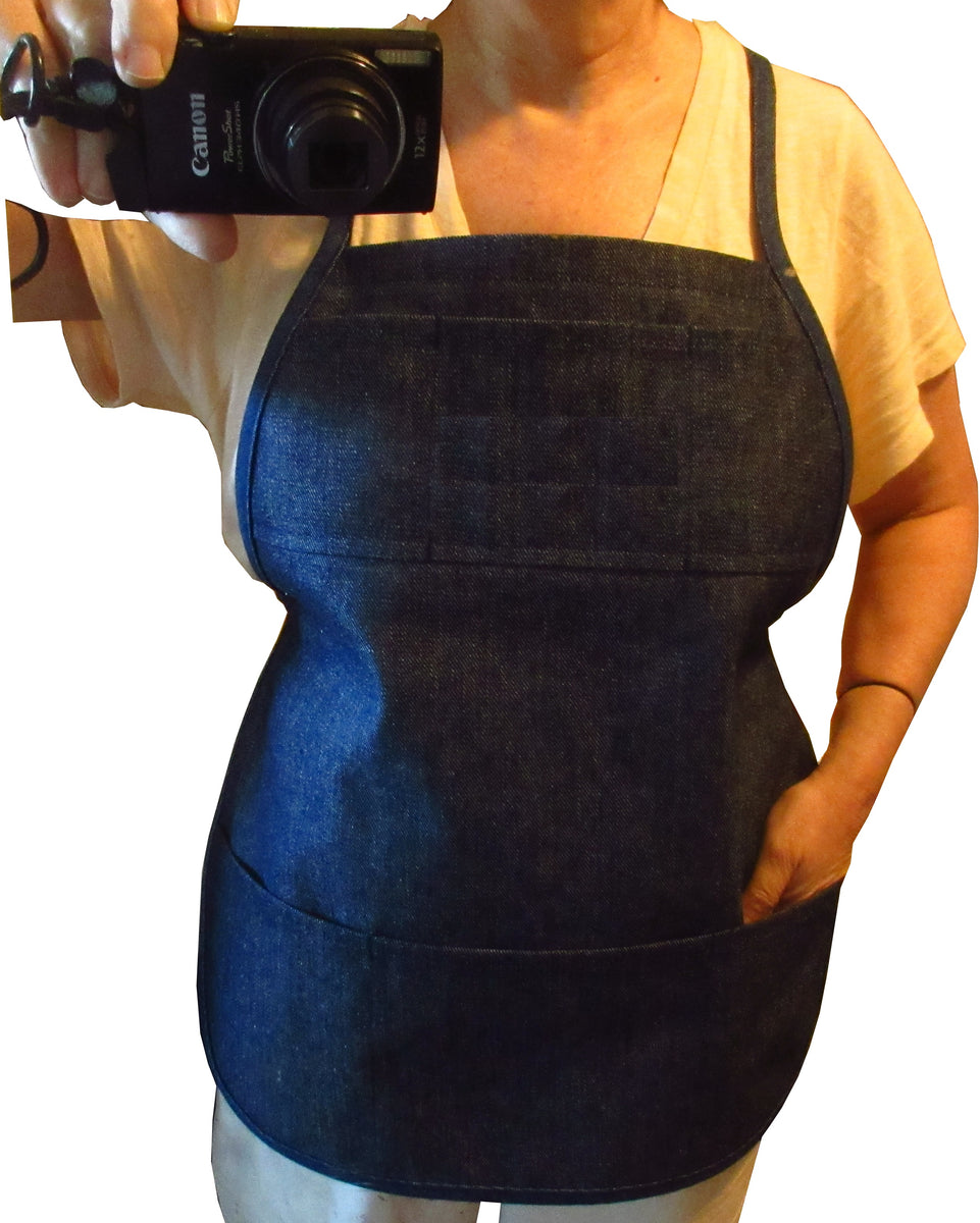 Denim Cobbler Apron – Handes of a Woman
