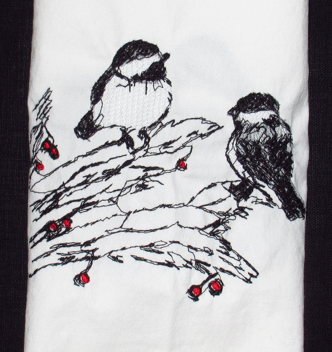 Chickadees Add-On Embroideries – Handes of a Woman